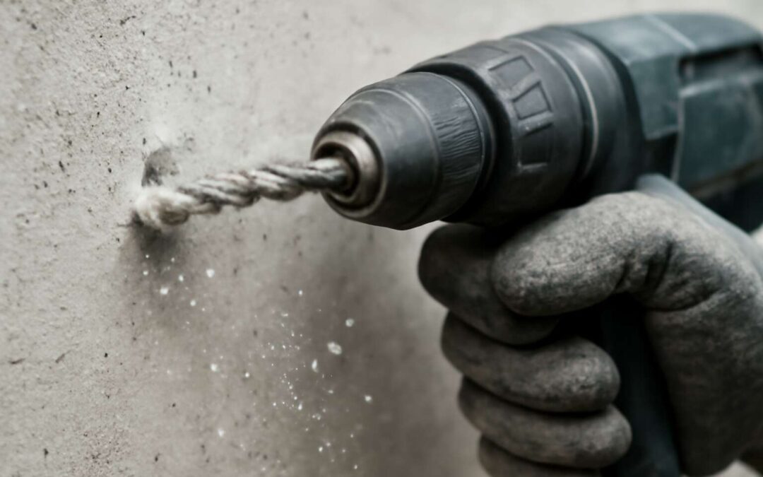 Mastering drilling into precast concrete walls: tips for clean, precise ...